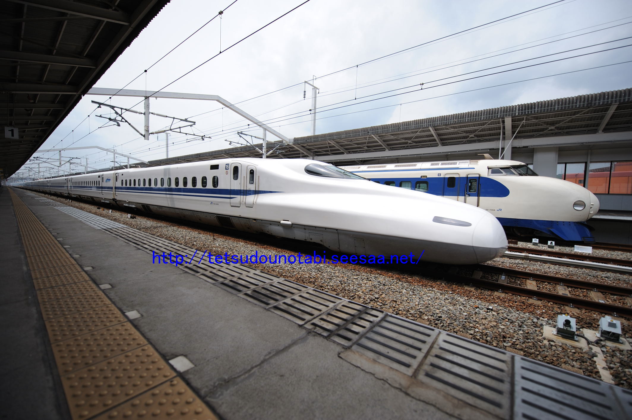 0系 x N700系: 列車と風景